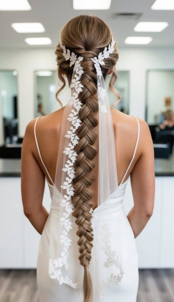 23 Wedding Hairstyles with Braids: Enchanting Looks for Your Special ...