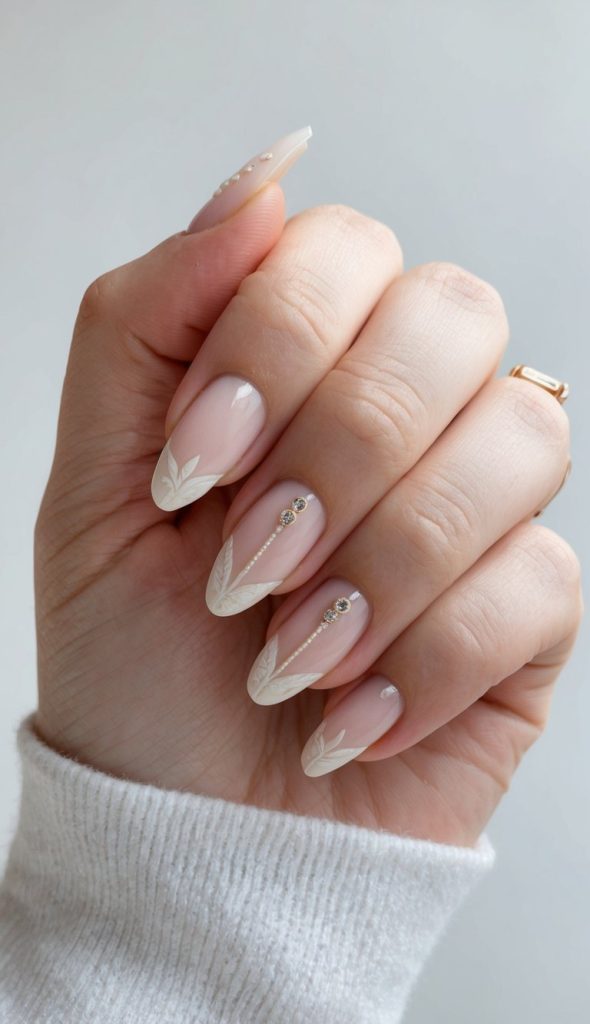 24 Ivory Wedding Nails: Timeless Elegance for Your Special Day ...